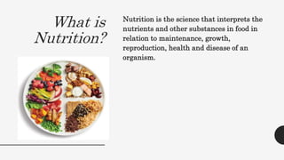 Nutrition information | PPT