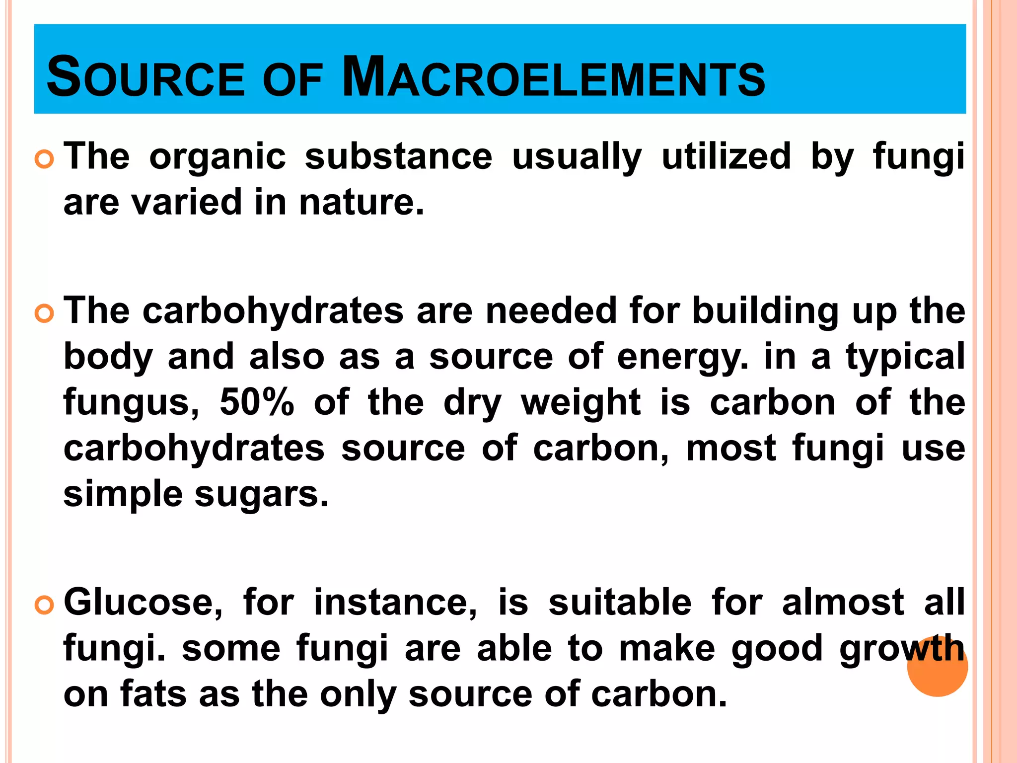 Nutrition in fungi | PPTX