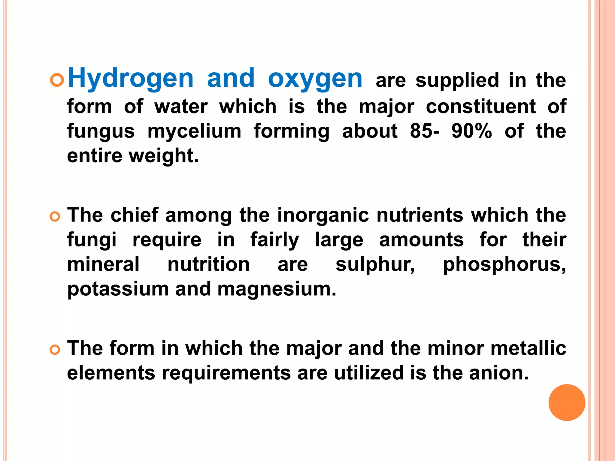 Nutrition in fungi | PPTX