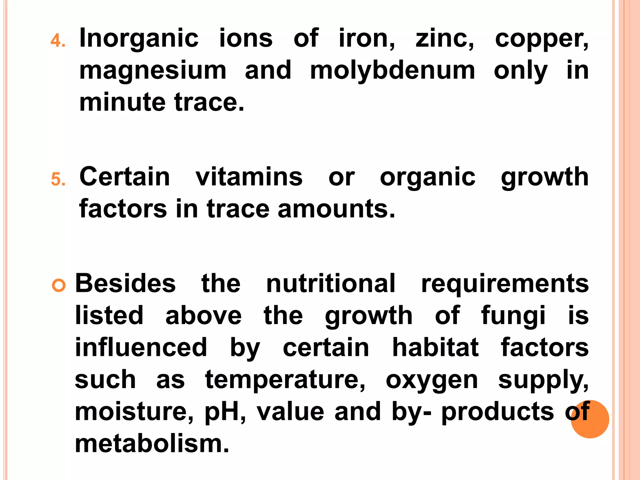 Nutrition in fungi | PPTX