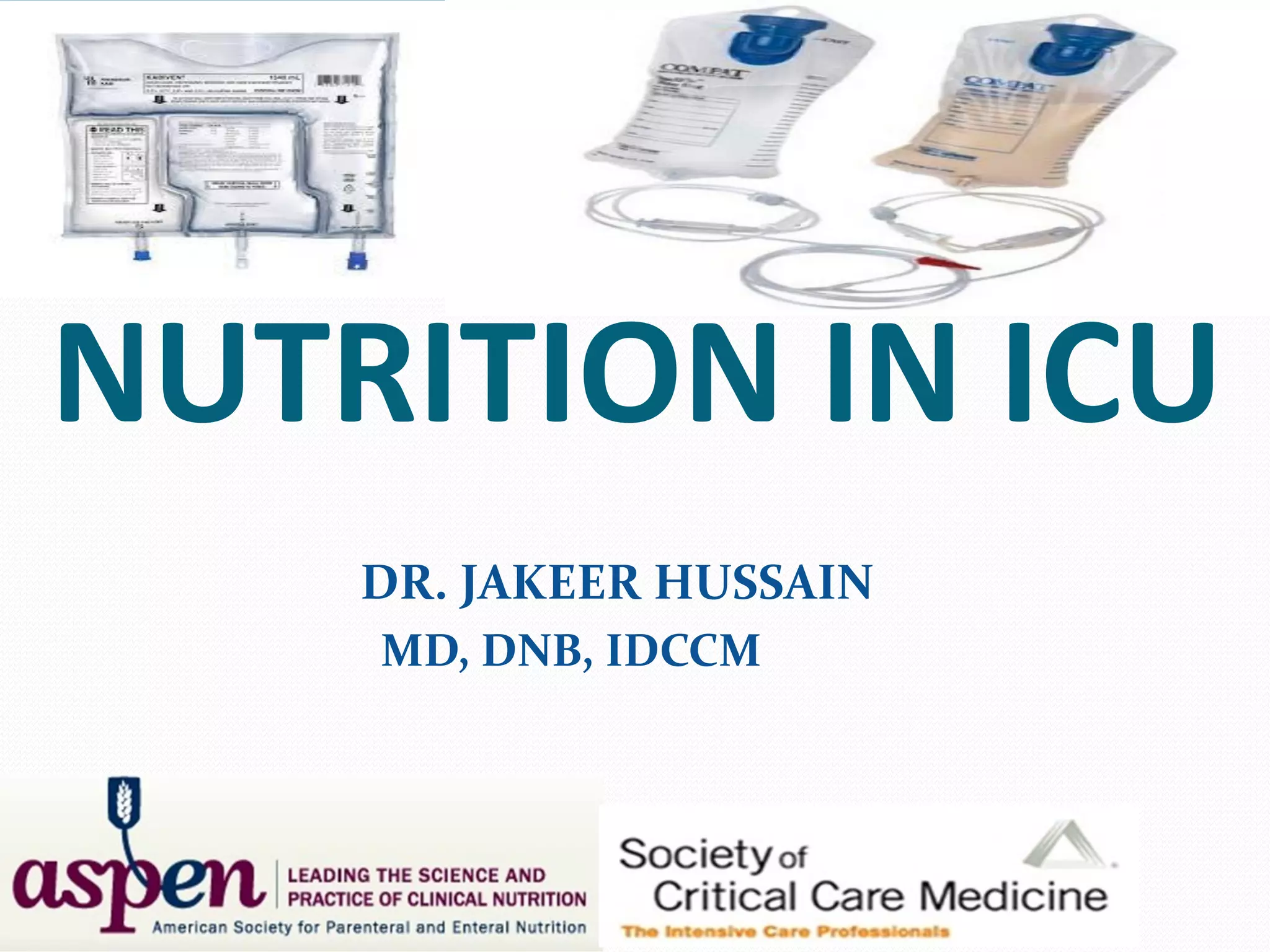 Nutrition in icu | PDF
