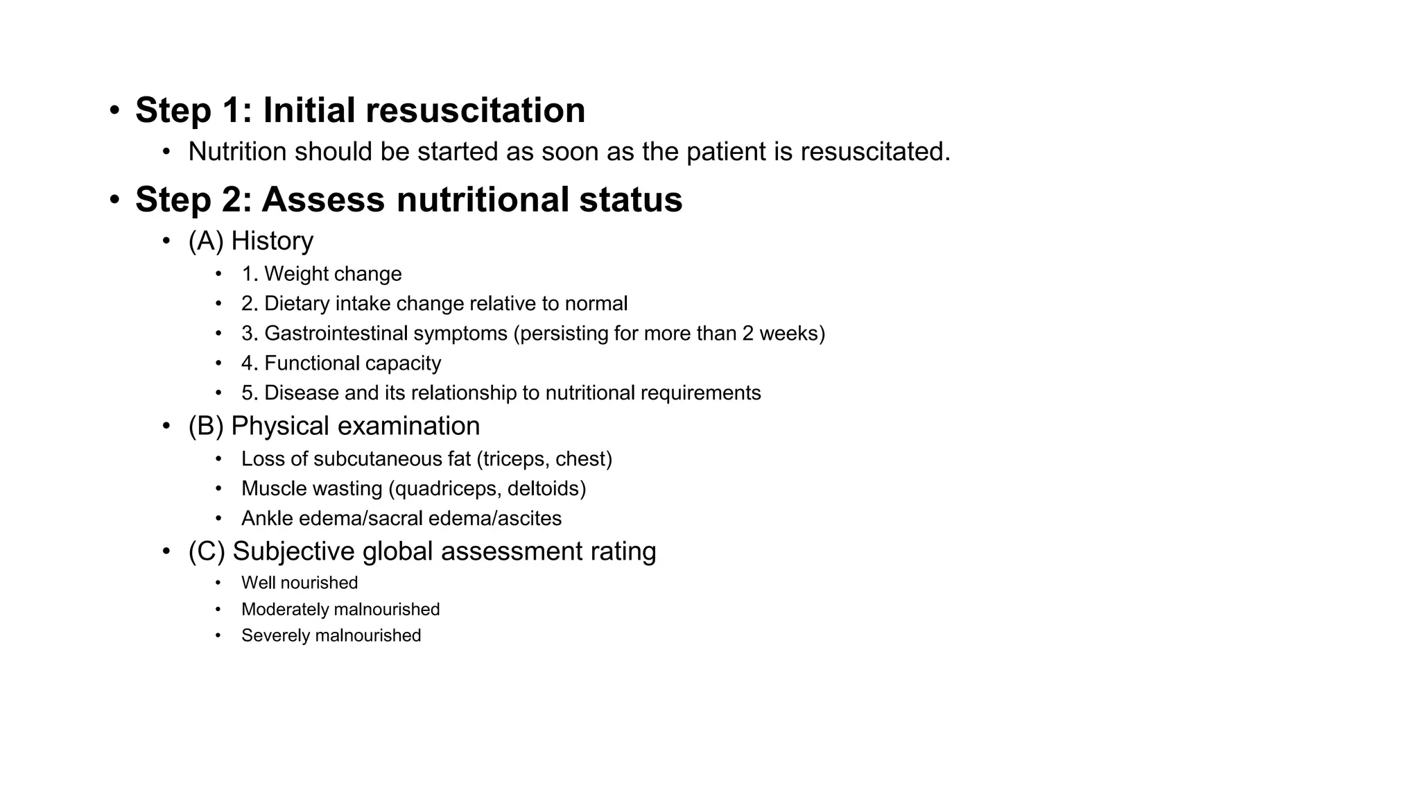 Nutrition in ICU part 1 | PPTX