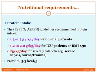 Nutrition in ICU.pptx