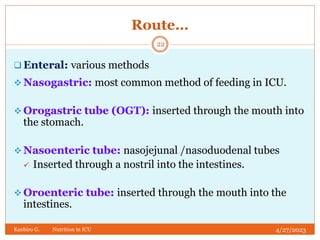 Nutrition in ICU.pptx