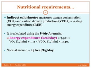 Nutrition in ICU.pptx