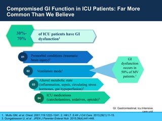 Nutrition in icu closed system nutrition benefits | PPTX