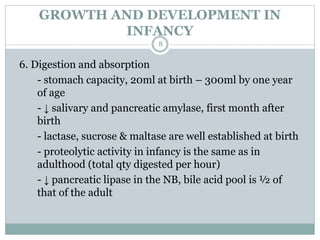 Nutrition in infancy | PPTX