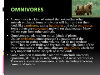 Nutrition in living organisms | PPTX