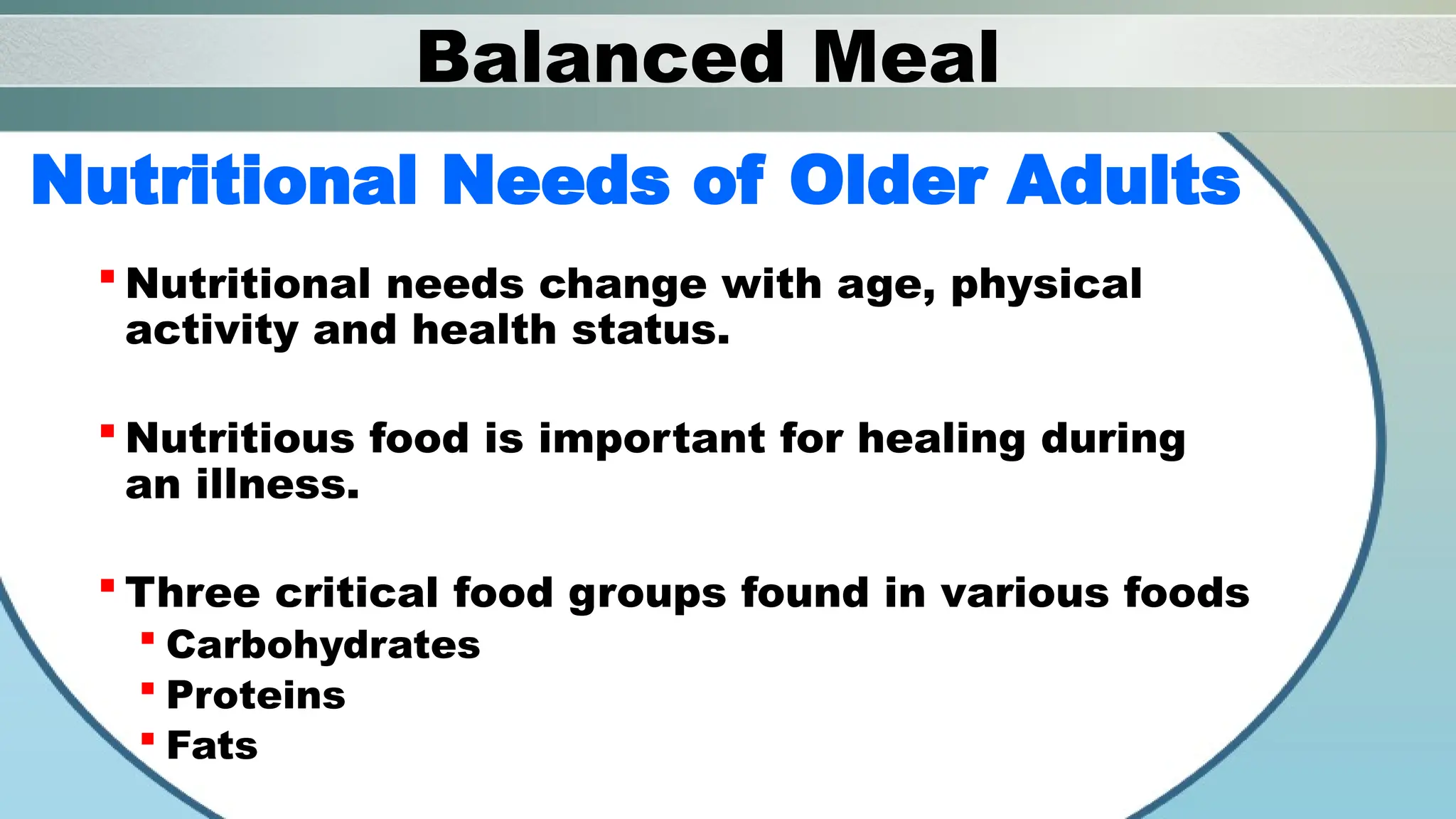 Nutrition in Middle Age and Elderly.pptx