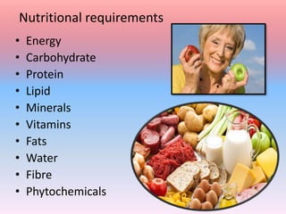 Nutrition in old age | PPTX