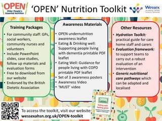 2018 Nutrition Conference: Presenter Slides | PPT