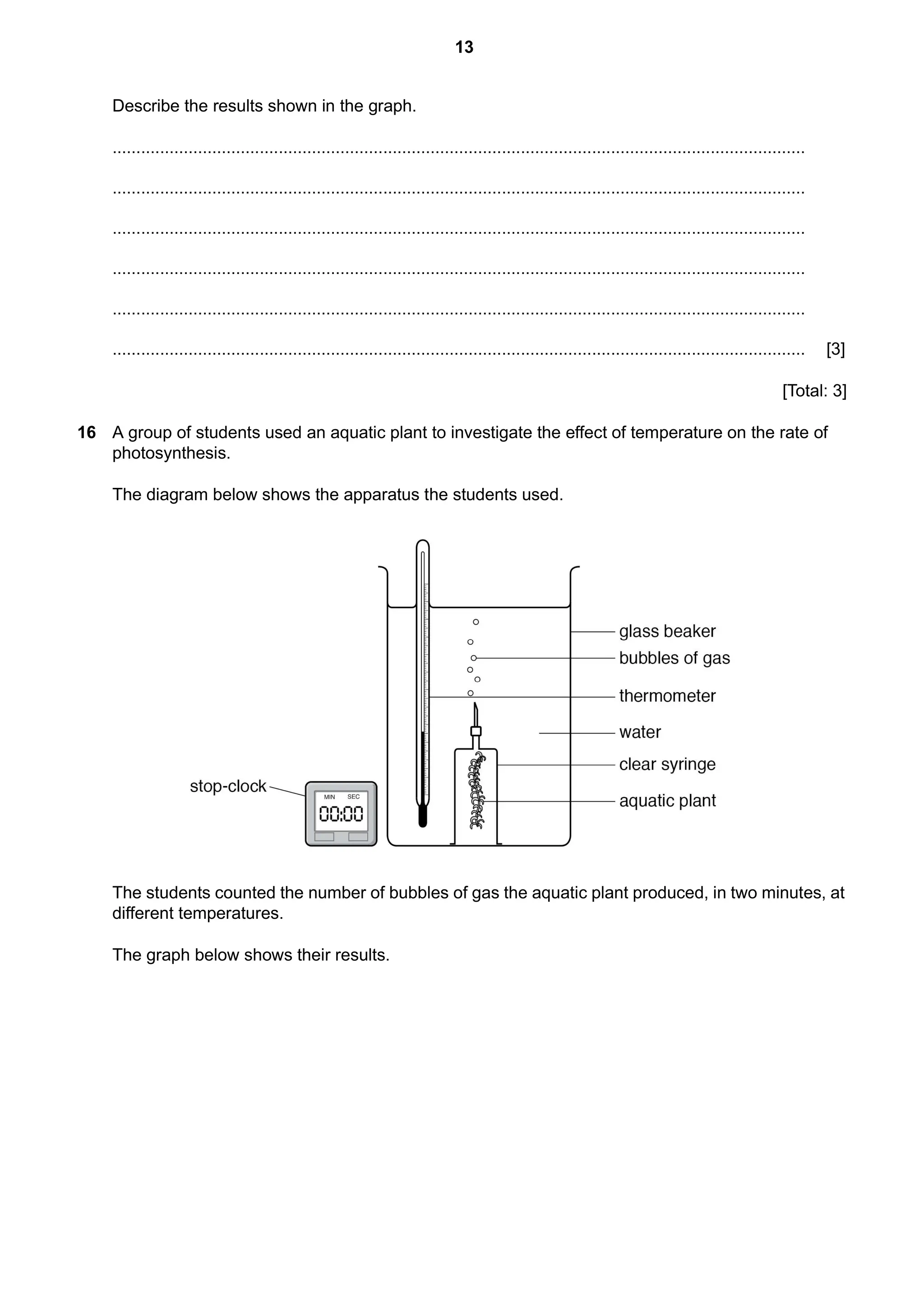 CHAPTER 6 PLANT NUTRITION CLASSIFIED PAPER TWO FOR IGCSE STUDENTS | PDF