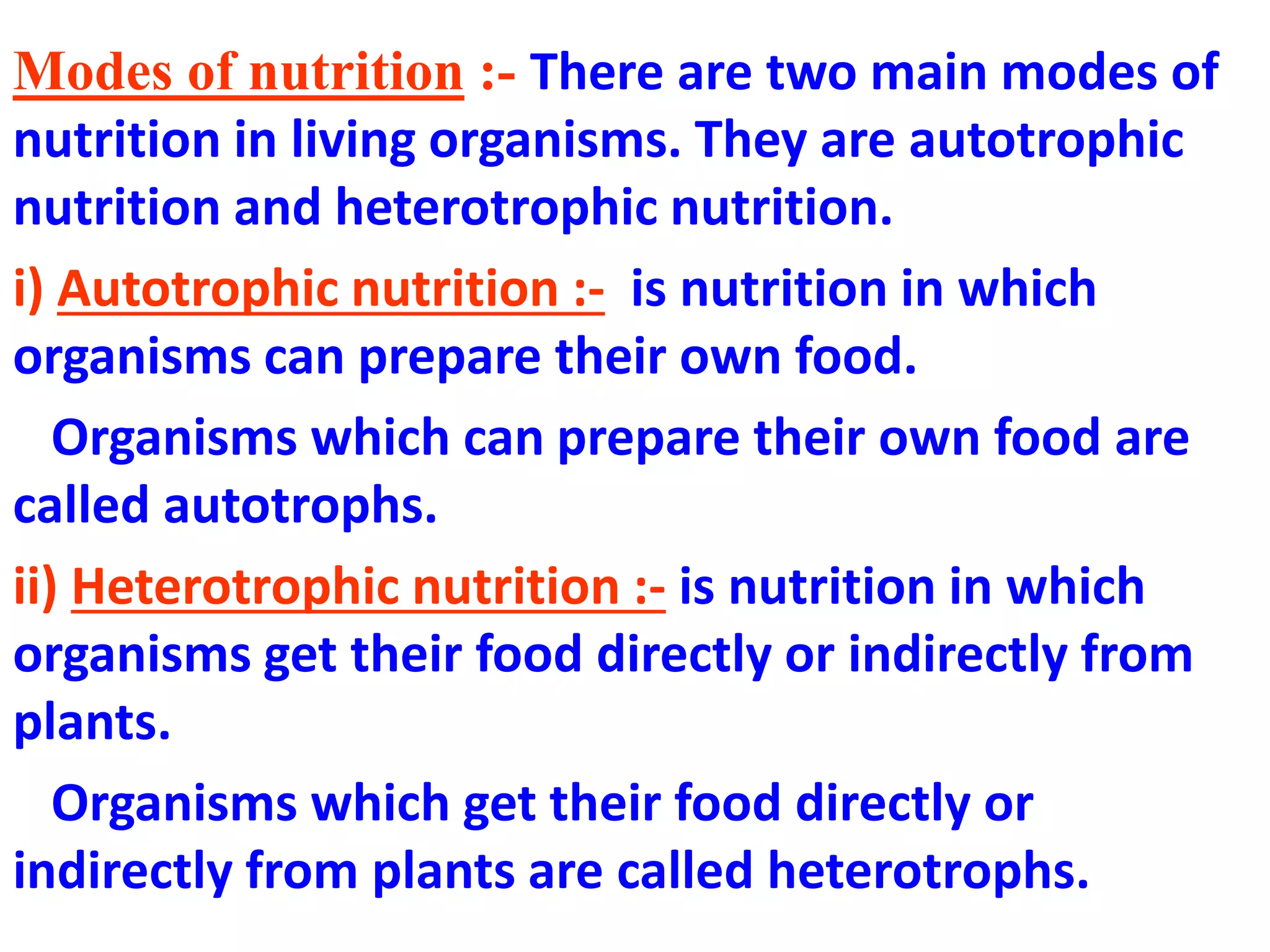Nutrition in plants | PPTX