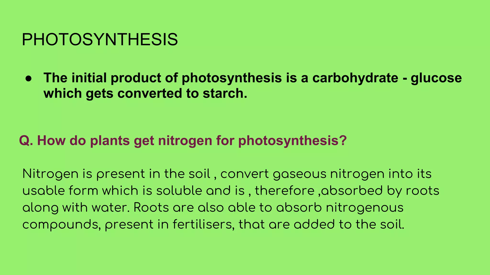 Nutrition in plants | PPTX