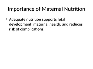 Nutrition_in_Pregnancy_PPT nutrition in pregnancy | PPTX