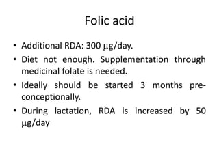 Nutrition in pregnants | PPTX