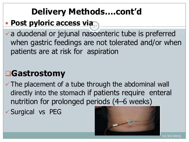 Nutrition in surgery