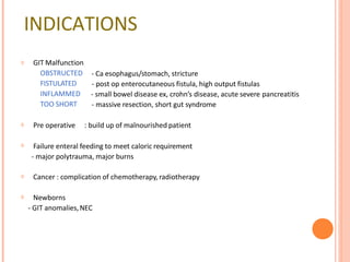 Nutrition in surgery | PPTX