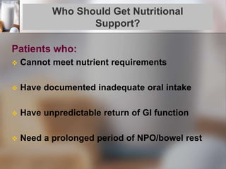 Basic nutrition_in surgical patients.ppt | Digestive Disorders ...