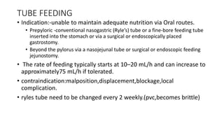 NUTRITION IN SURGERY Nutrition in both pre ops and post is a key ...