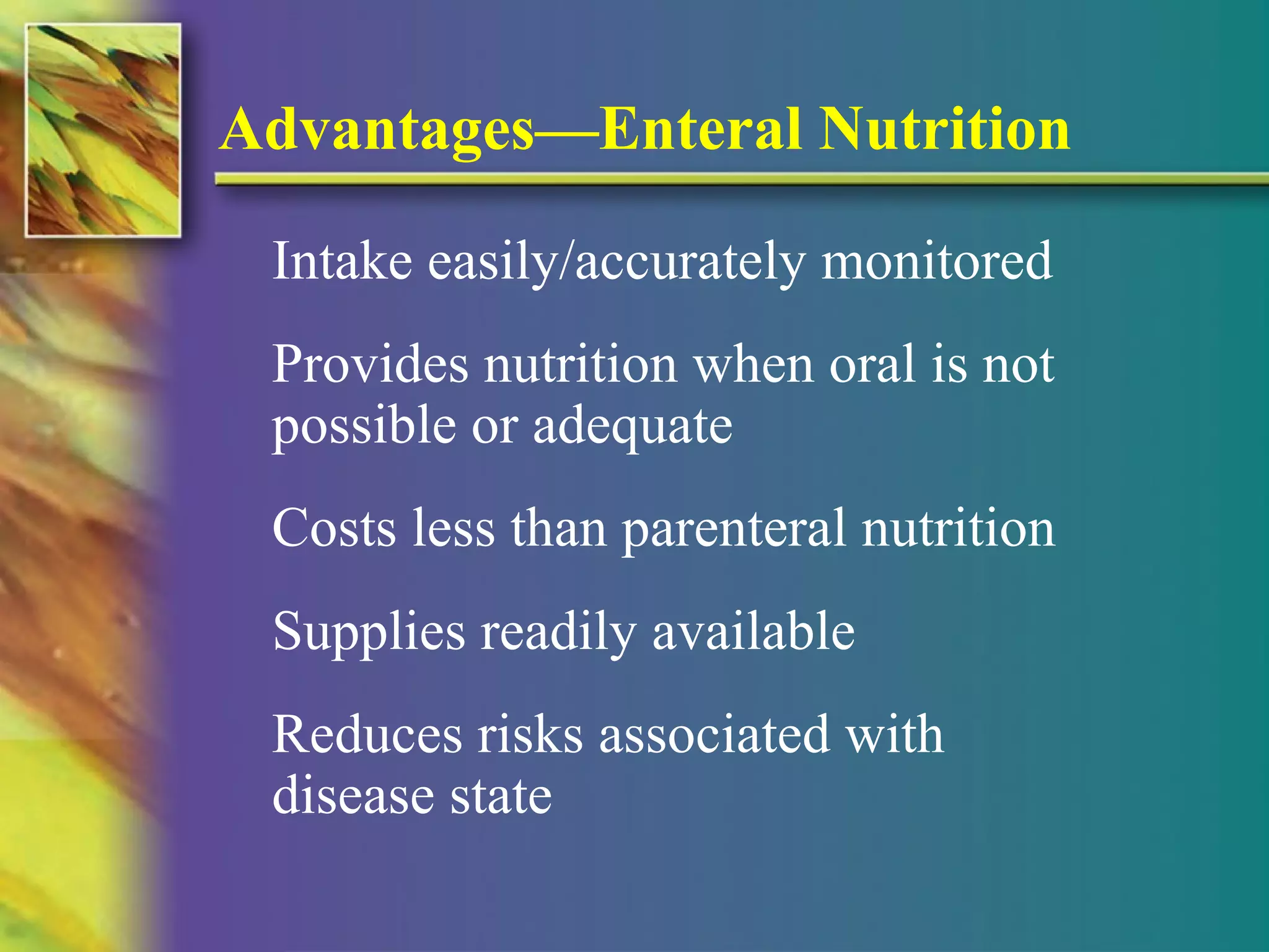 Nutrition in surgical patients | PPT