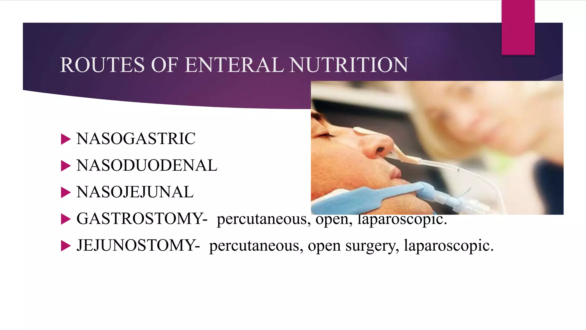 Nutrition in surgical patients | PPTX