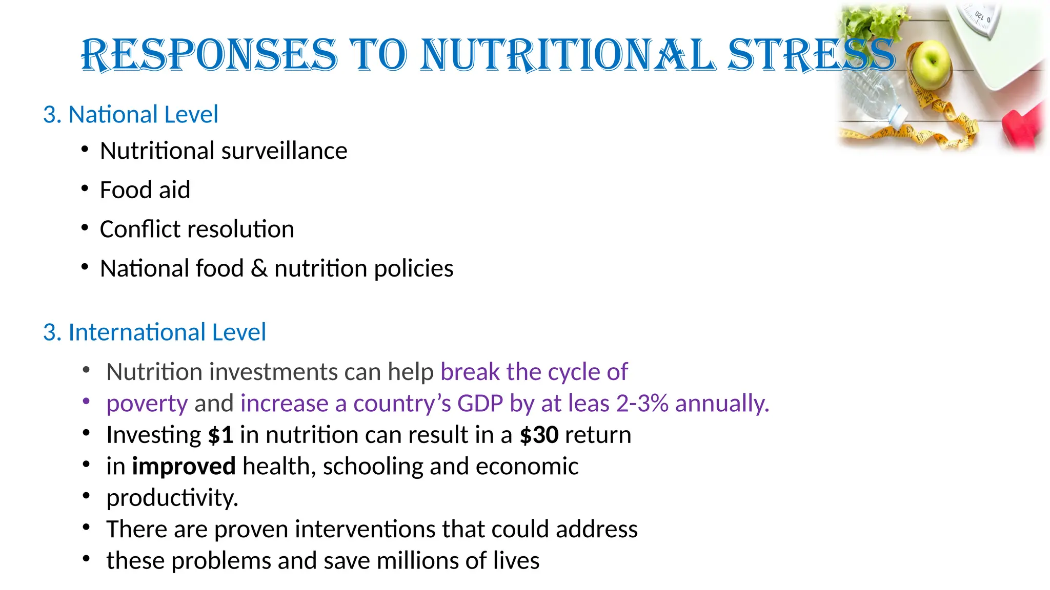 Nutrition Intervention and its importance | PPTX