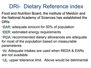 Nutrition intro | PPT