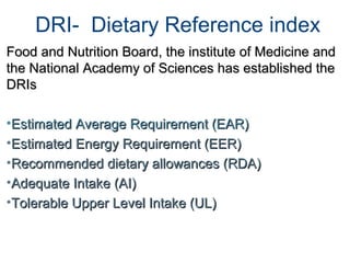 Nutrition intro | PPT