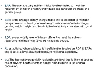 Nutrition intro | PPT
