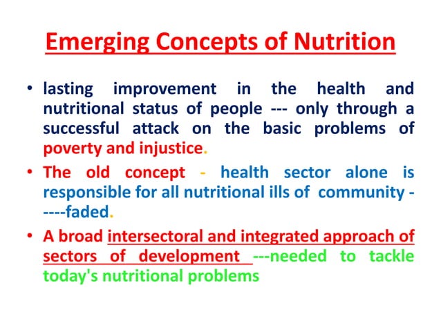 Nutrition Introduction for MBBS Students | PPTX | Nutrition | Healthy ...