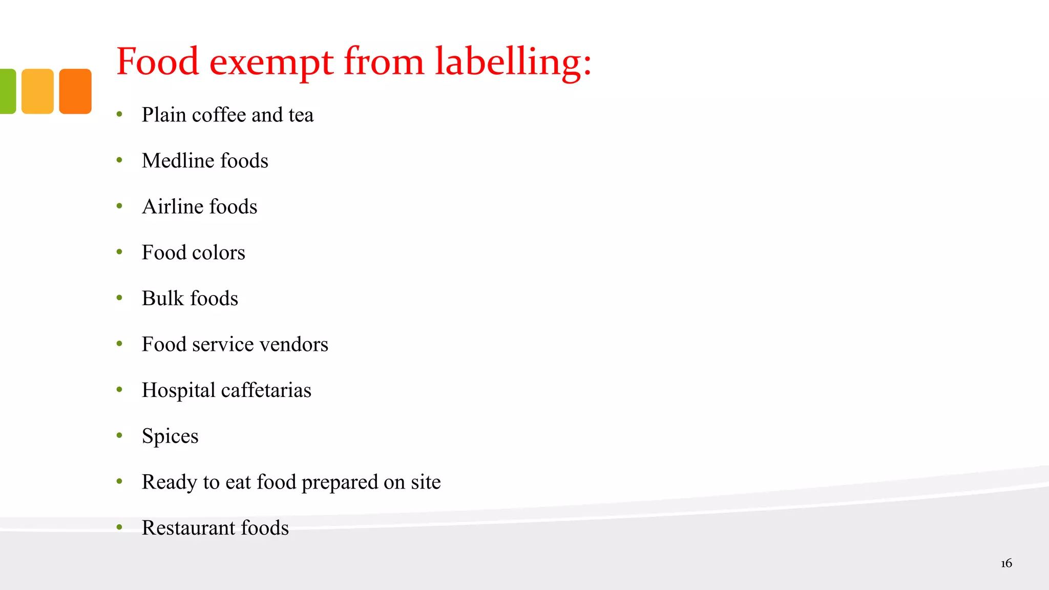 Nutrition labelling | PPTX