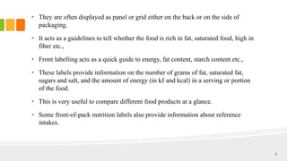 Nutrition labelling | PPTX
