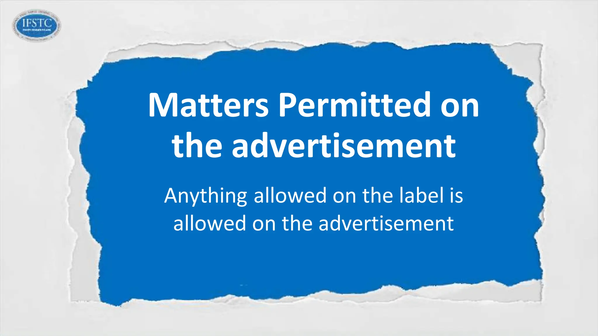 Nutrition Labelling and Claims + Labelling Requirement for Food ...