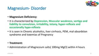 Nutrition - minerals | PPTX