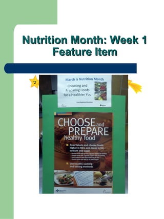 Nutrition month 2013 | PPTX