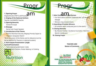 Nutrition Month 2025 TARP.pptx presentation | PPTX