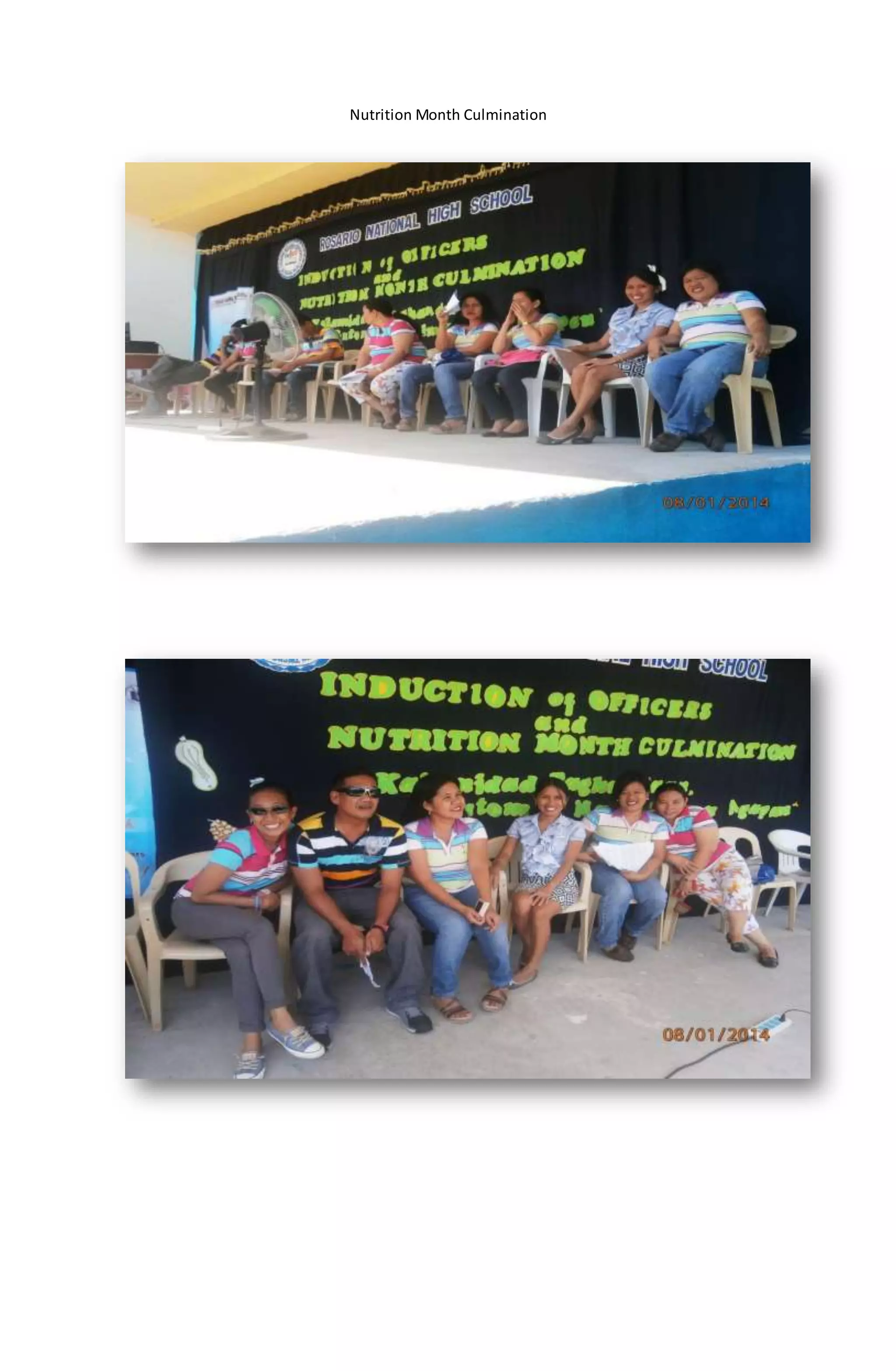 Nutrition month culmination | PDF