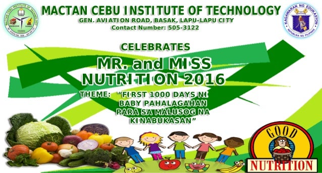 Nutrition month theme layout 2016