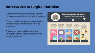 Nutrition_Of_Surgical_Patient_Therapeutic_Nutrition_by_Rajesh.pptx