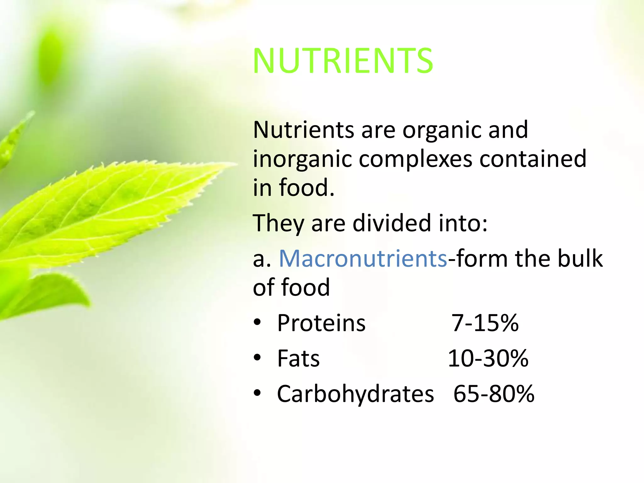 Nutrition and oral health | PPTX