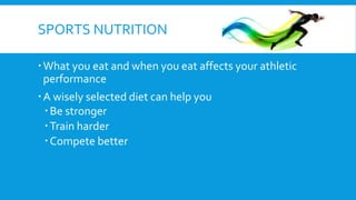 Nutrition planning for race season | PPT