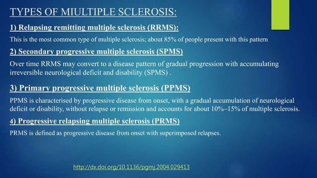Nutrition plays a vital role in multiple sclerosis | PPTX | Brain and ...