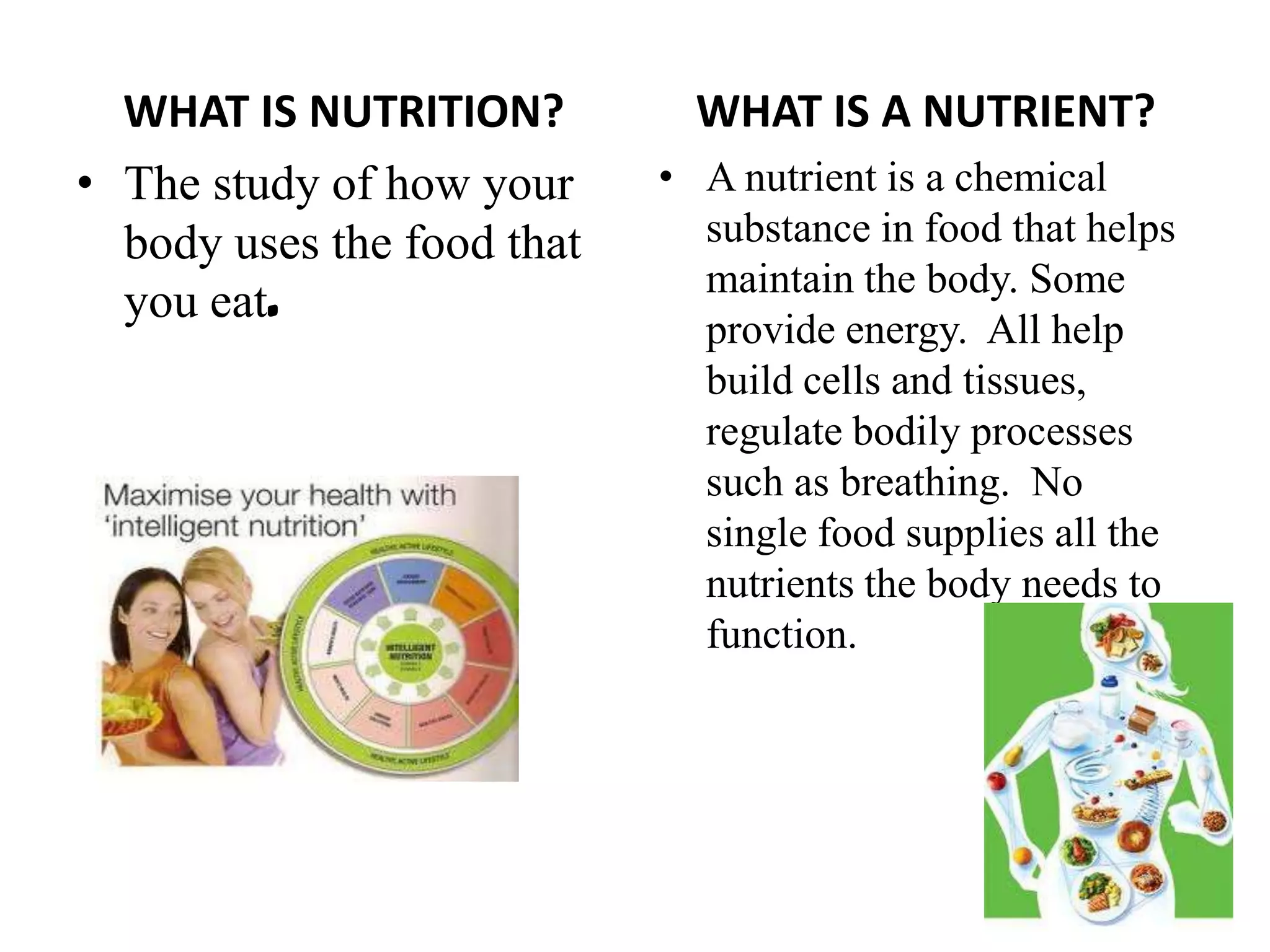 Nutrition powerpoint | PPTX
