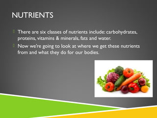 Nutrition powerpoint | PPT