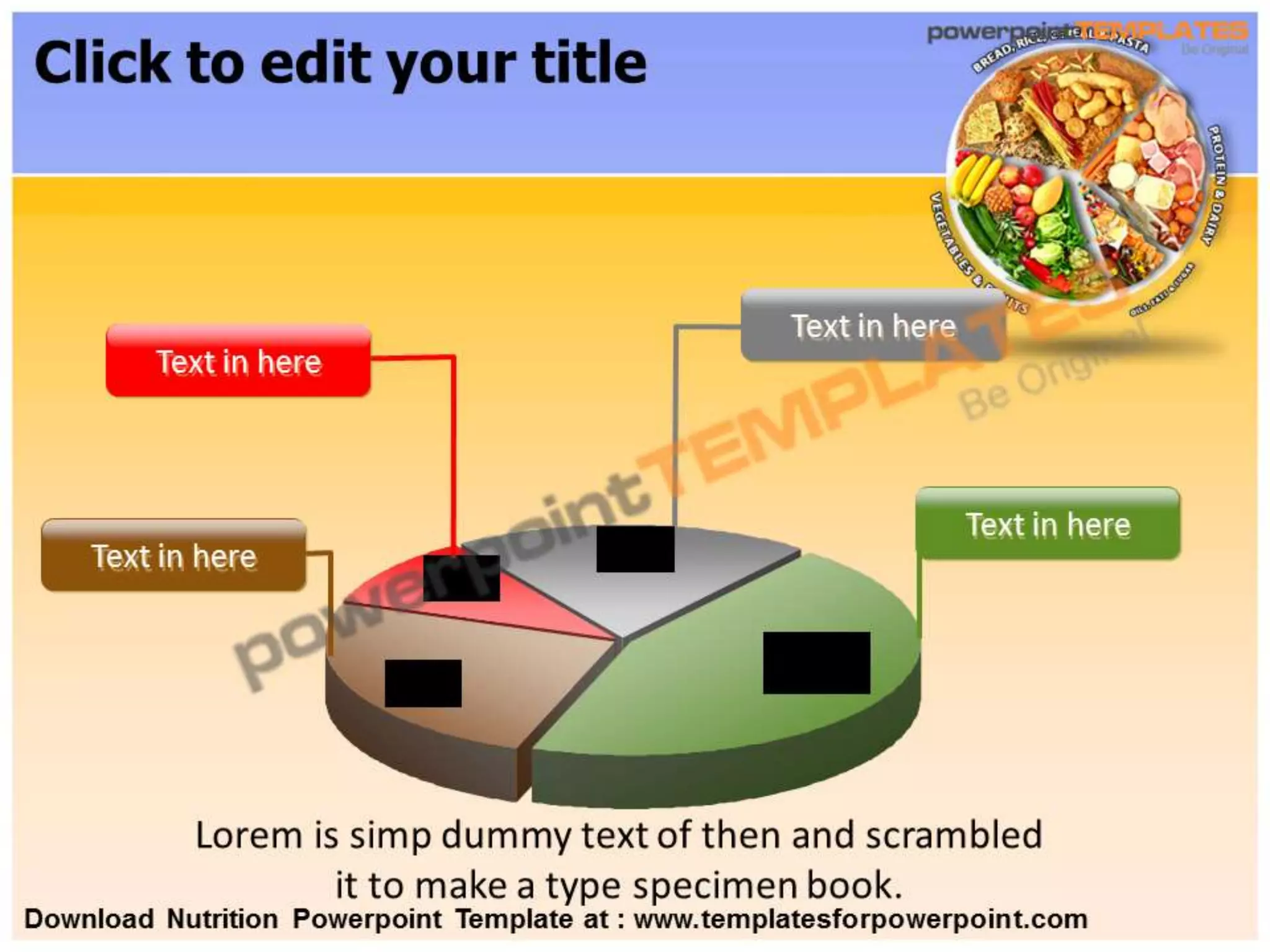 Nutrition Powerpoint Template - Templates for PowerPoint | PPTX
