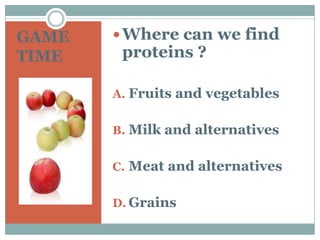 Nutrition ppt | PPTX