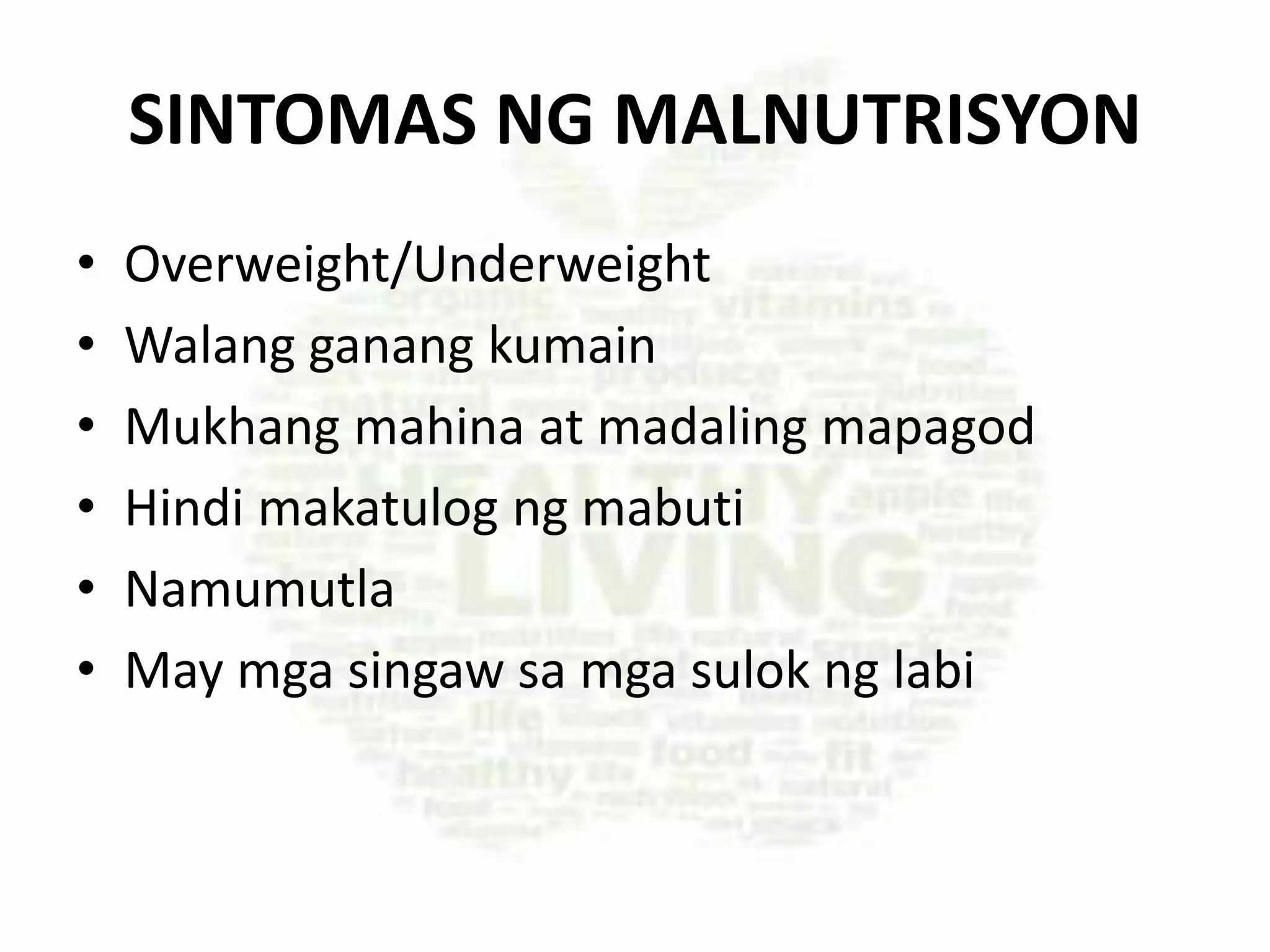 Nutrition ppt | PPTX