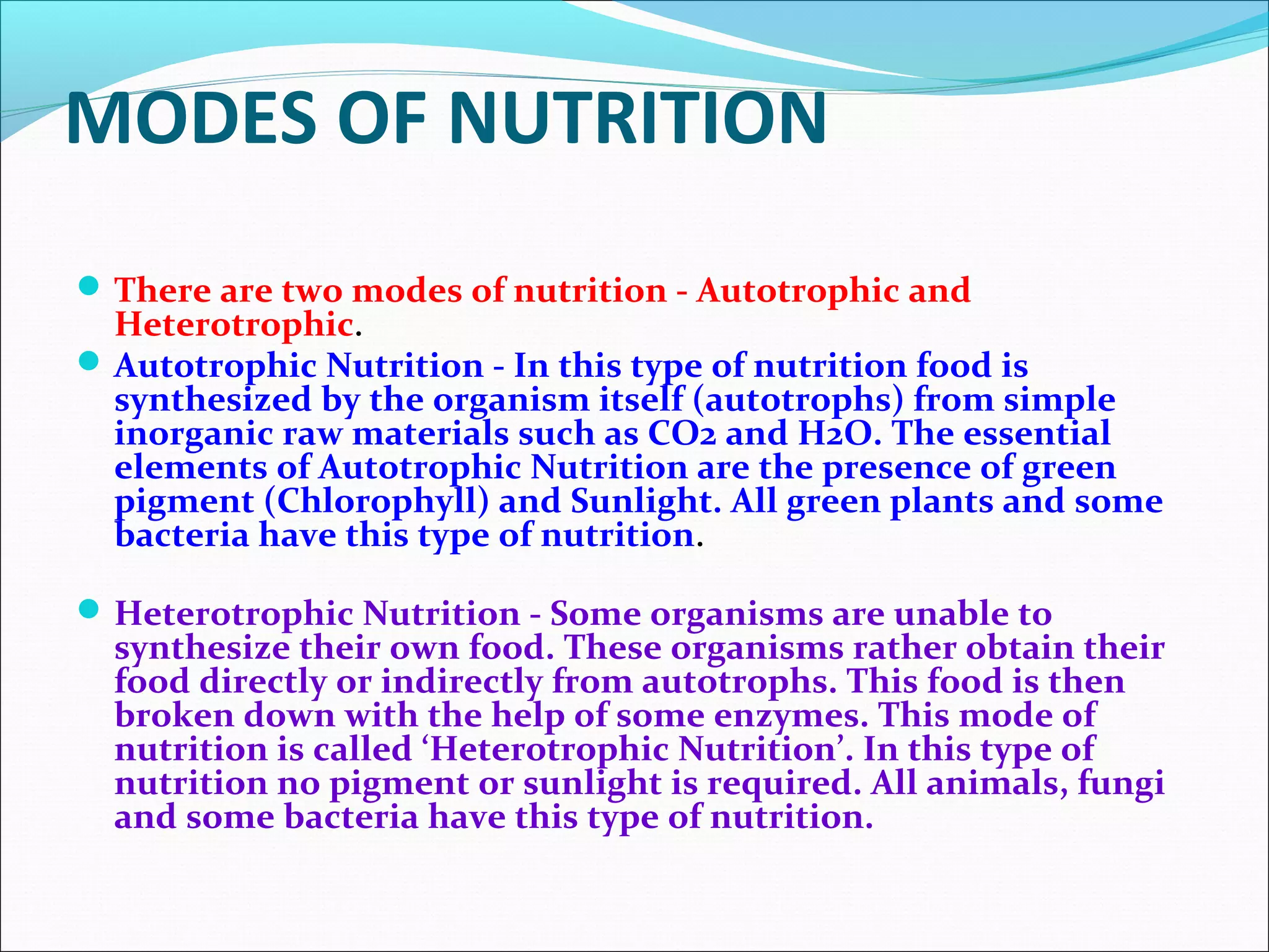 Nutrition ppt | PPT