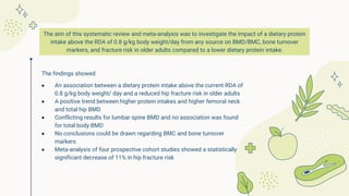 Nutrition and bone health (physiotherapy) | PPTX